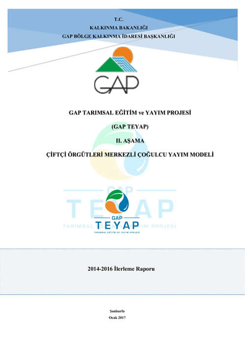 GAP Tarımsal Eğitim ve Yayım Projesi (GAP TEYAP) II. Aşama